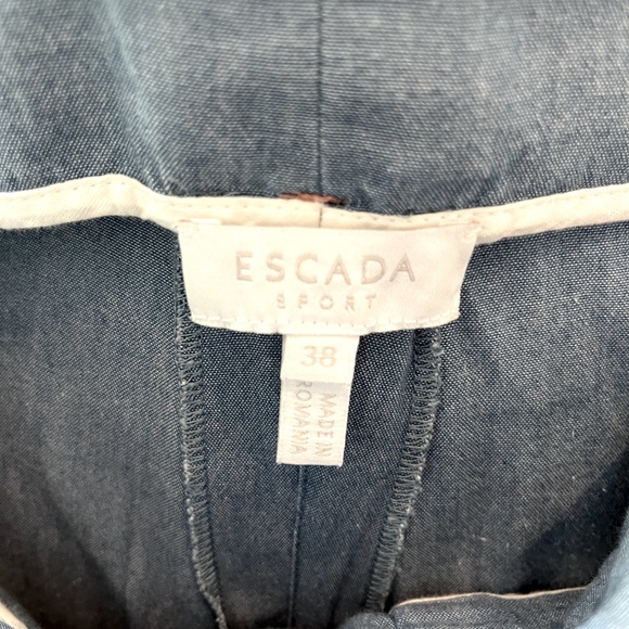 Escada | Jeans | Blue Wide Legged Jeans From Escada Worn One Time ...